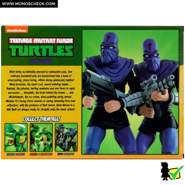 Monos Check » Foot Soldiers Cartoon Collection Action Figure 2-Pack