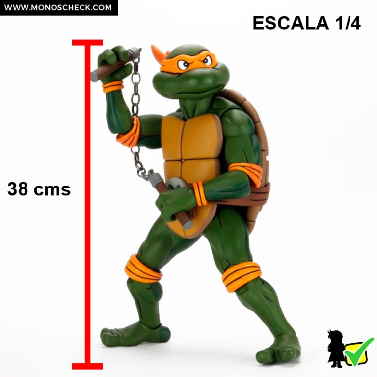 TMNT Cartoon Giant-Sized Michelangel » Monos Check