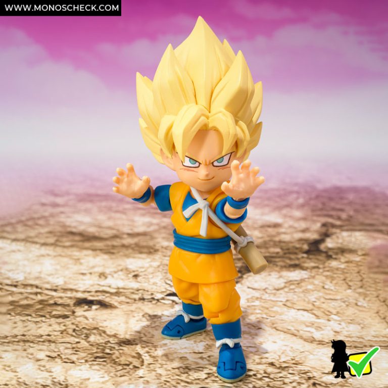 S.H.Figuarts Super Saiyan Son Goku (Mini) -DAIMA- » Monos Check