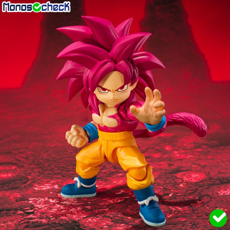 S.H.Figuarts Super Saiyan 4 Goku (Mini) -DAIMA- » Monos Check