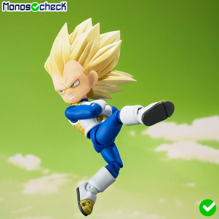 S.H.Figuarts Super Saiyan 3 Vegeta (Mini) -DAIMA- » Monos Check